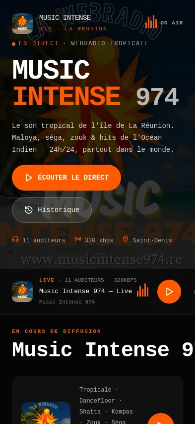Music Intense Radio App