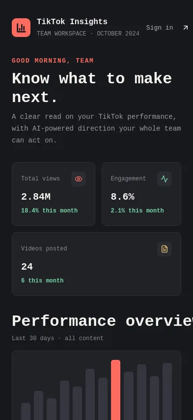TikTok Insights Pro