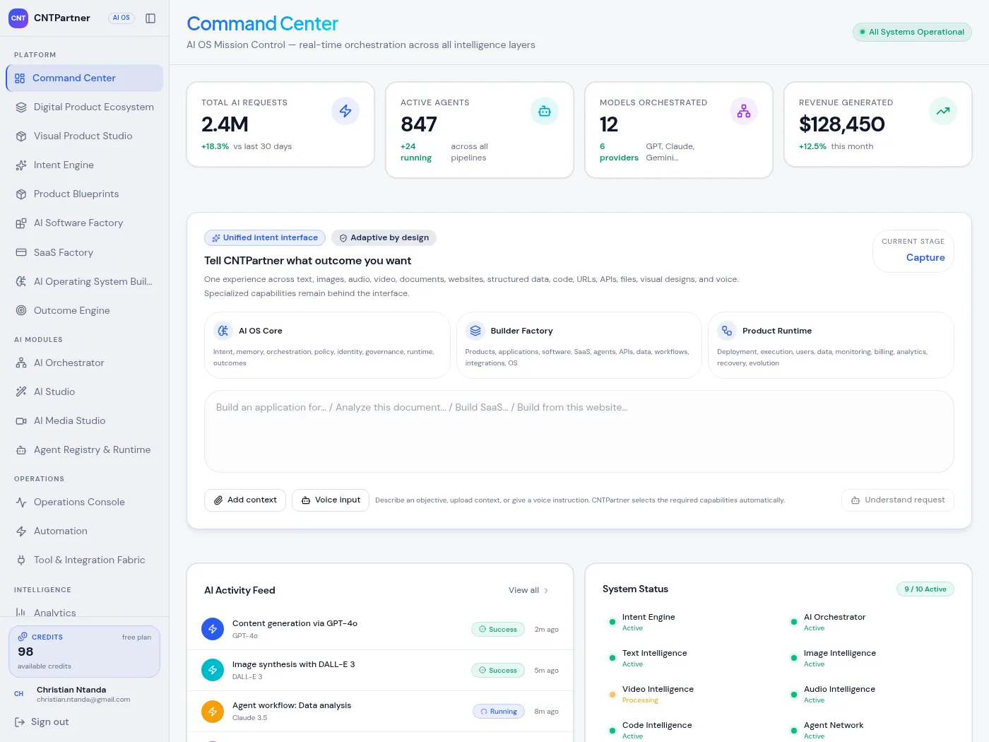 CNTPartner AI OS
