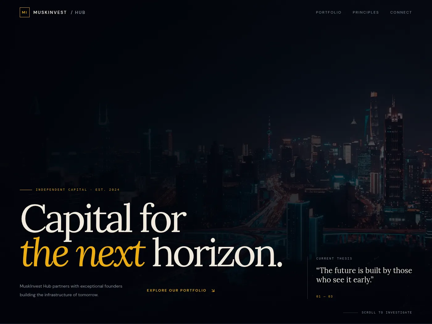 MuskInvest Hub