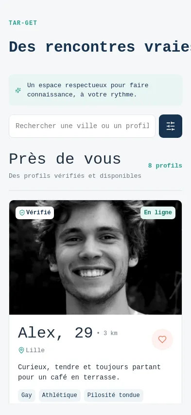 TAR-GET Gay Dating AI