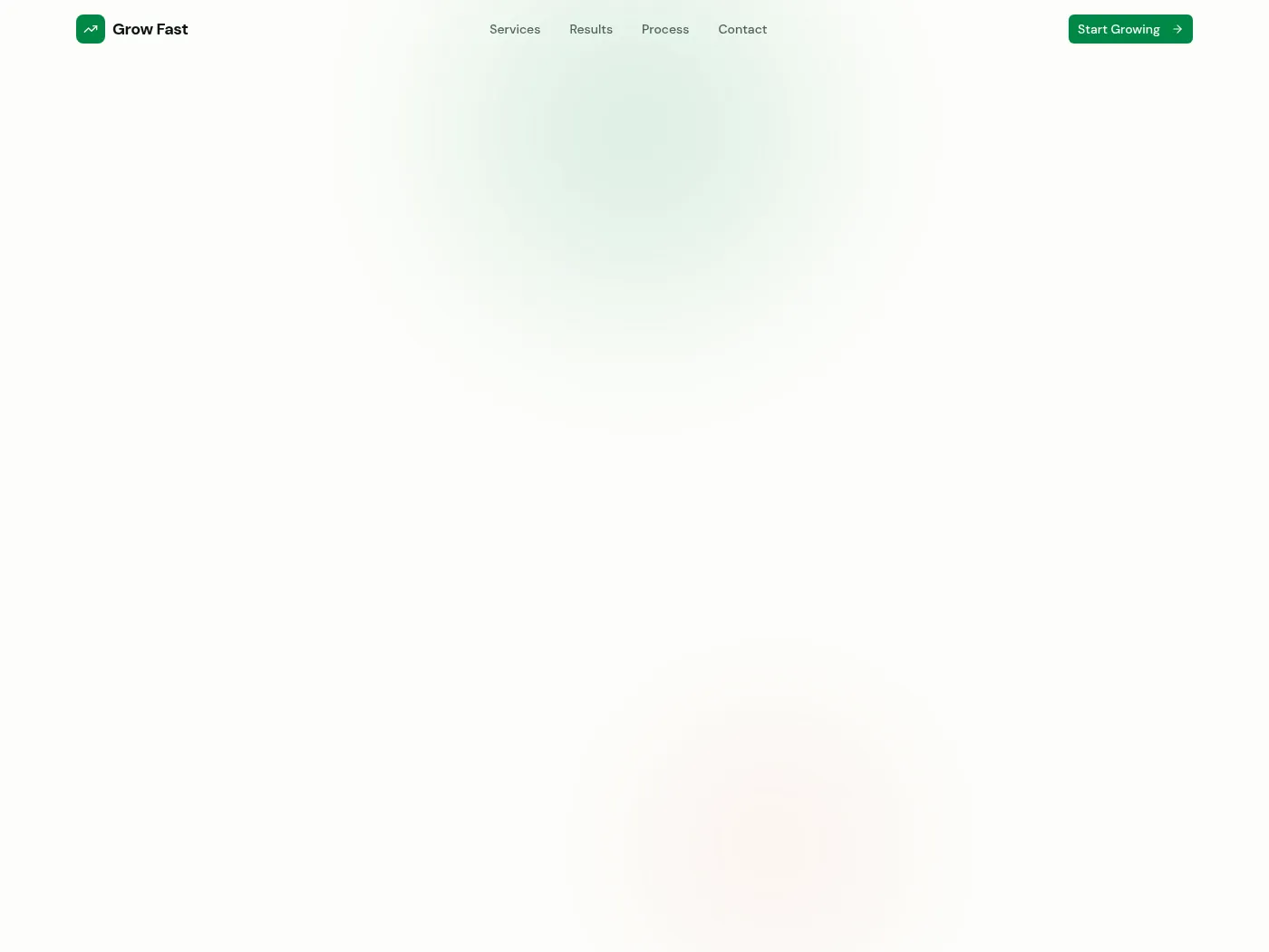 Grow Fast Marketing Site