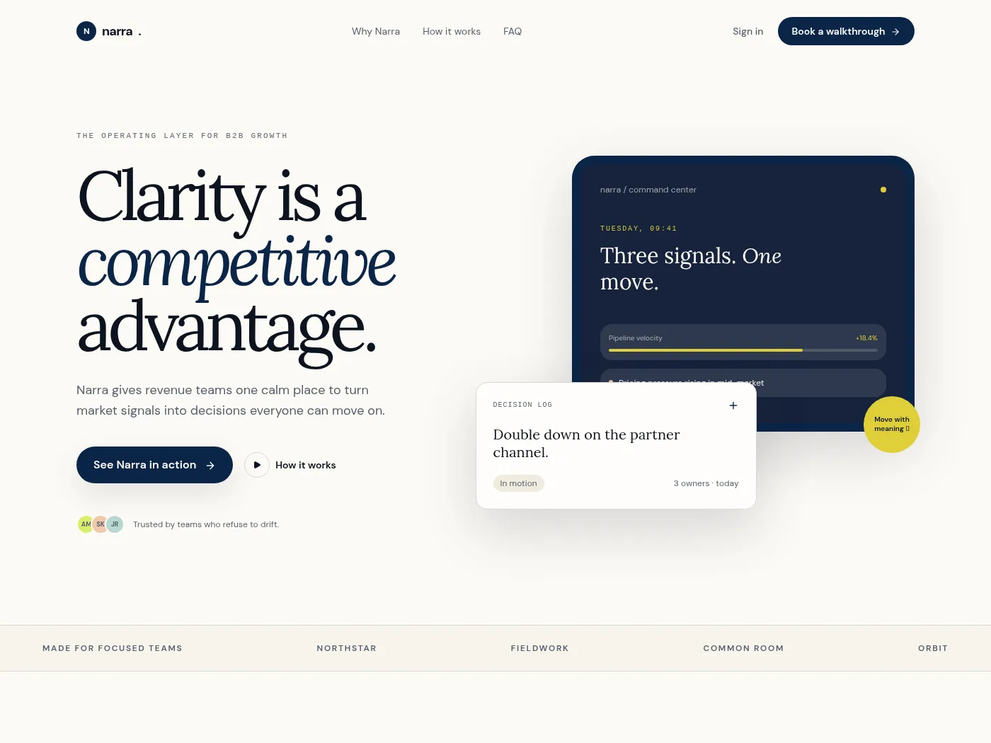 B2B Sales Landing Page