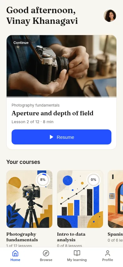 SYLLABUS Video Course App