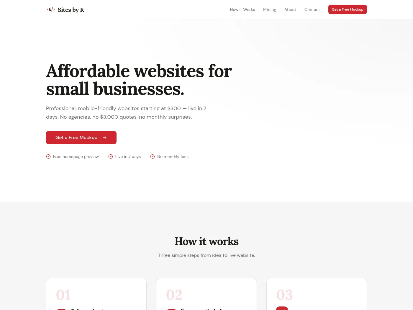 Sites by K Web Design