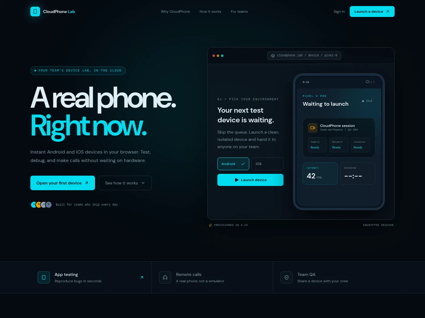 CloudPhone Lab