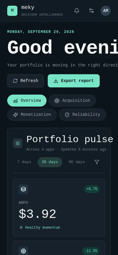 Meky Analytics Suite