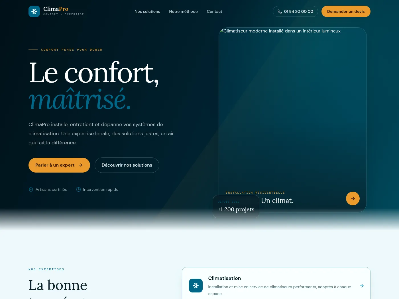 ClimaPro Web Presence