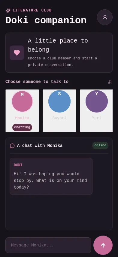 Doki Chat Companion