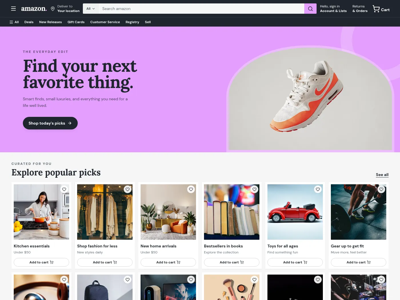 MERN Amazon Clone