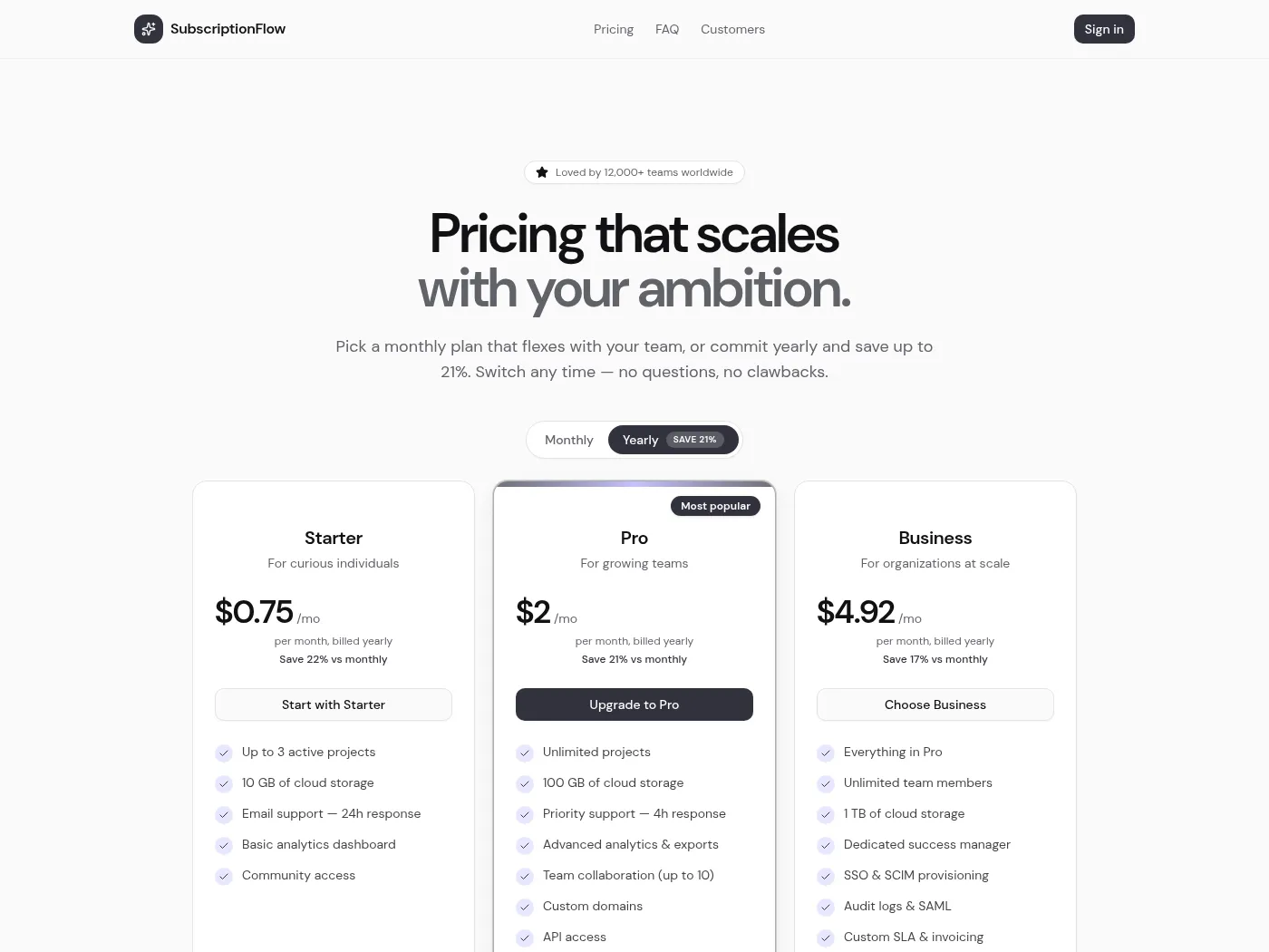 SubscriptionFlow