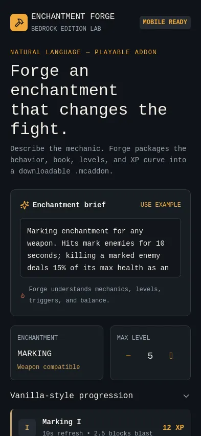 Enchantment Forge