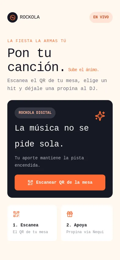 Rockola QR App