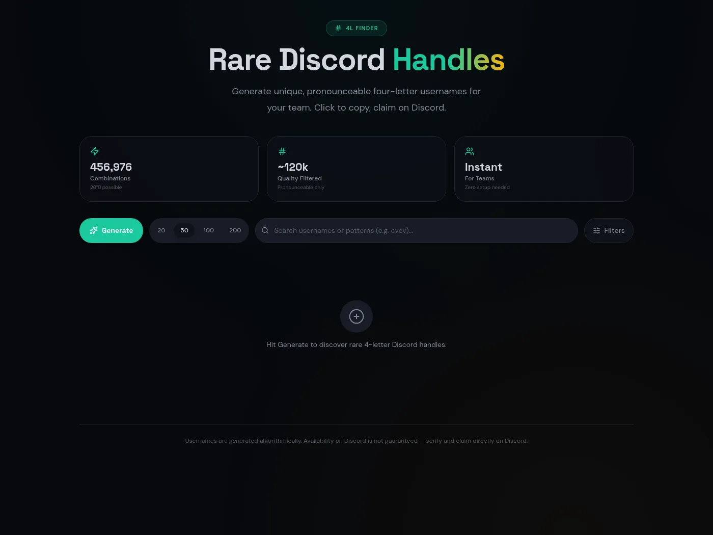 Discord 4L Finder