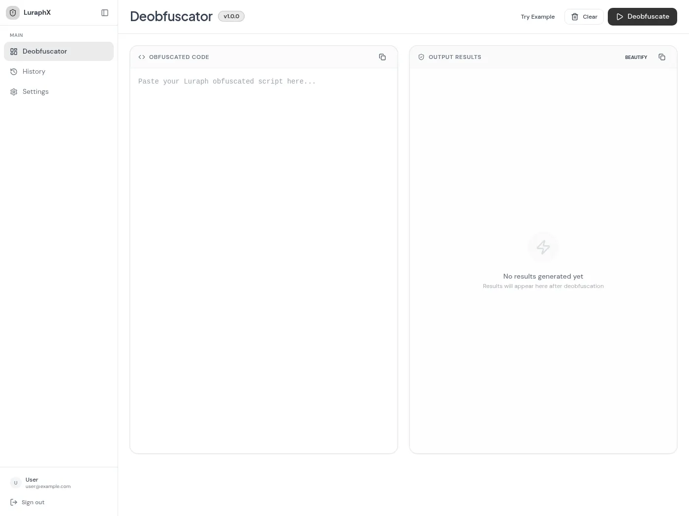 Luraph Deobfuscator Tool