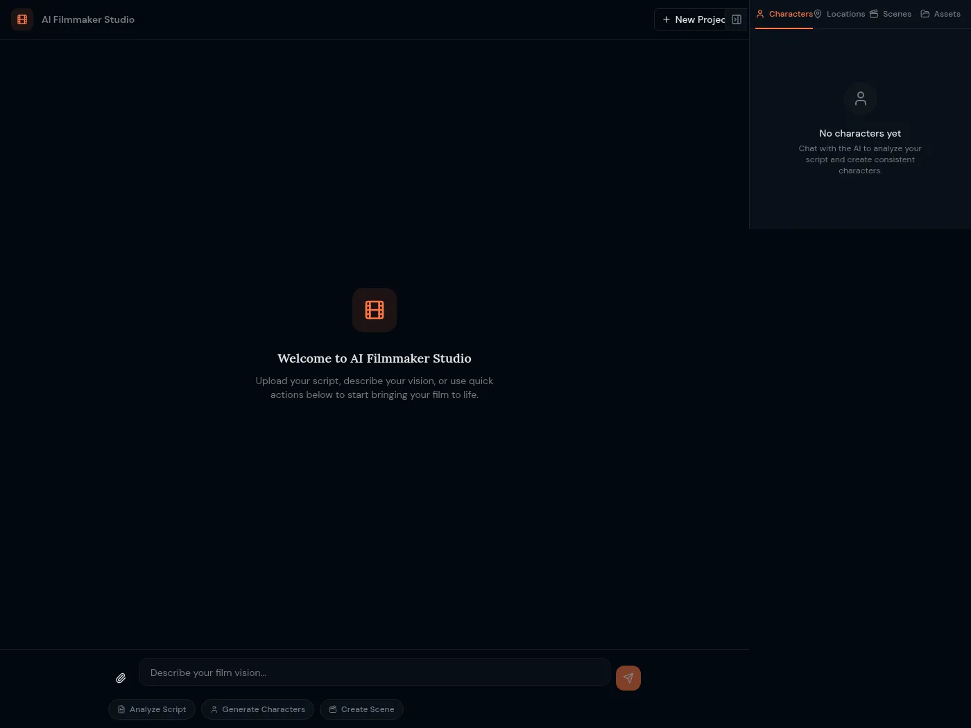 AI Filmmaker Studio