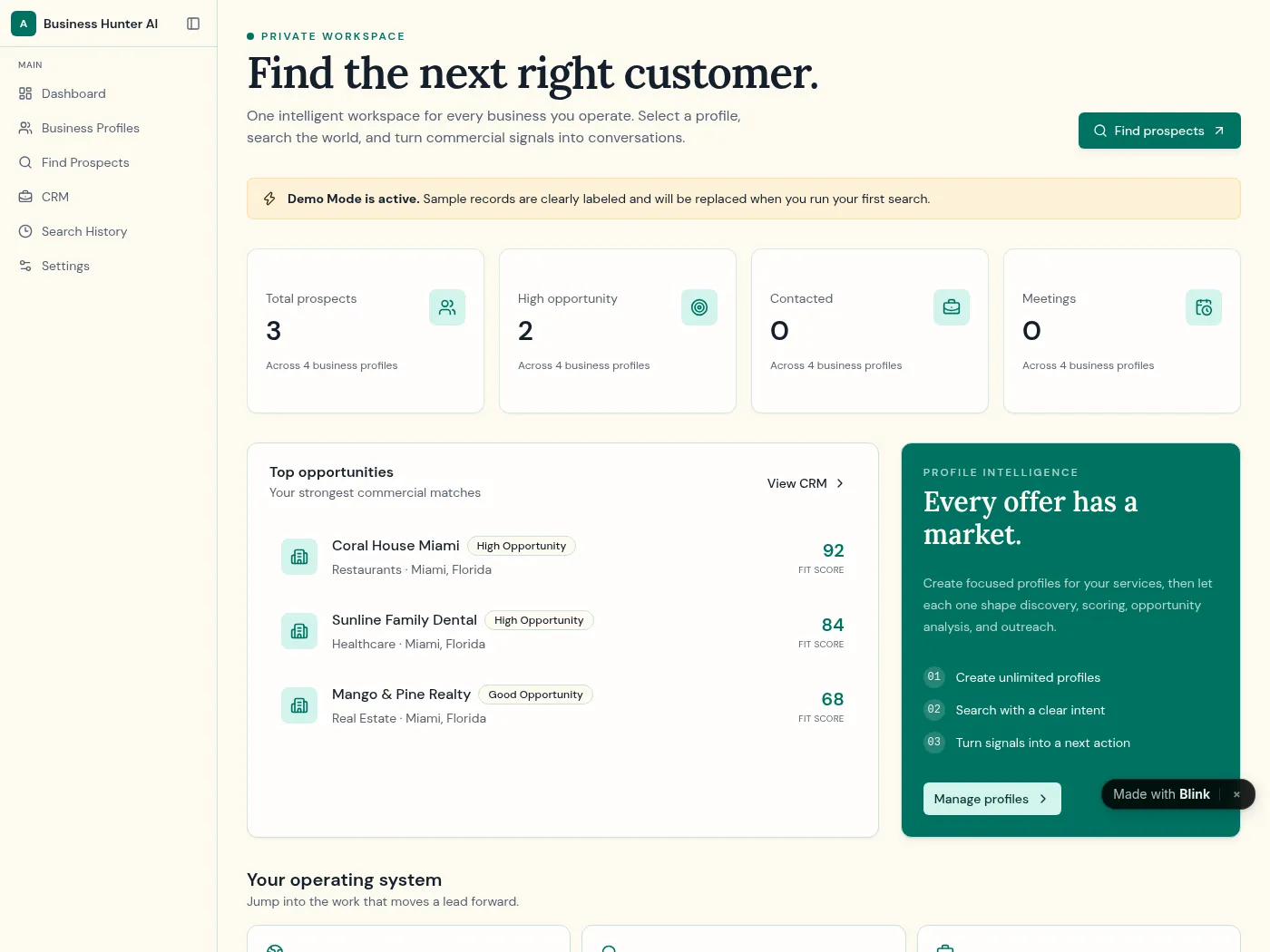 Business Hunter AI