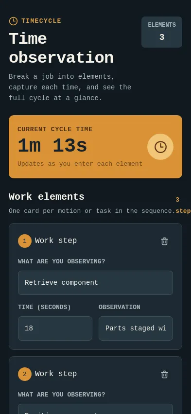 TimeCycle Study App