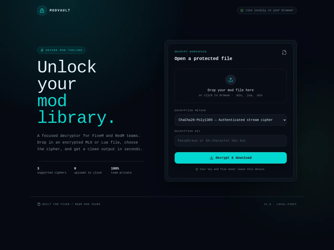 MLO & LUA Decryptor