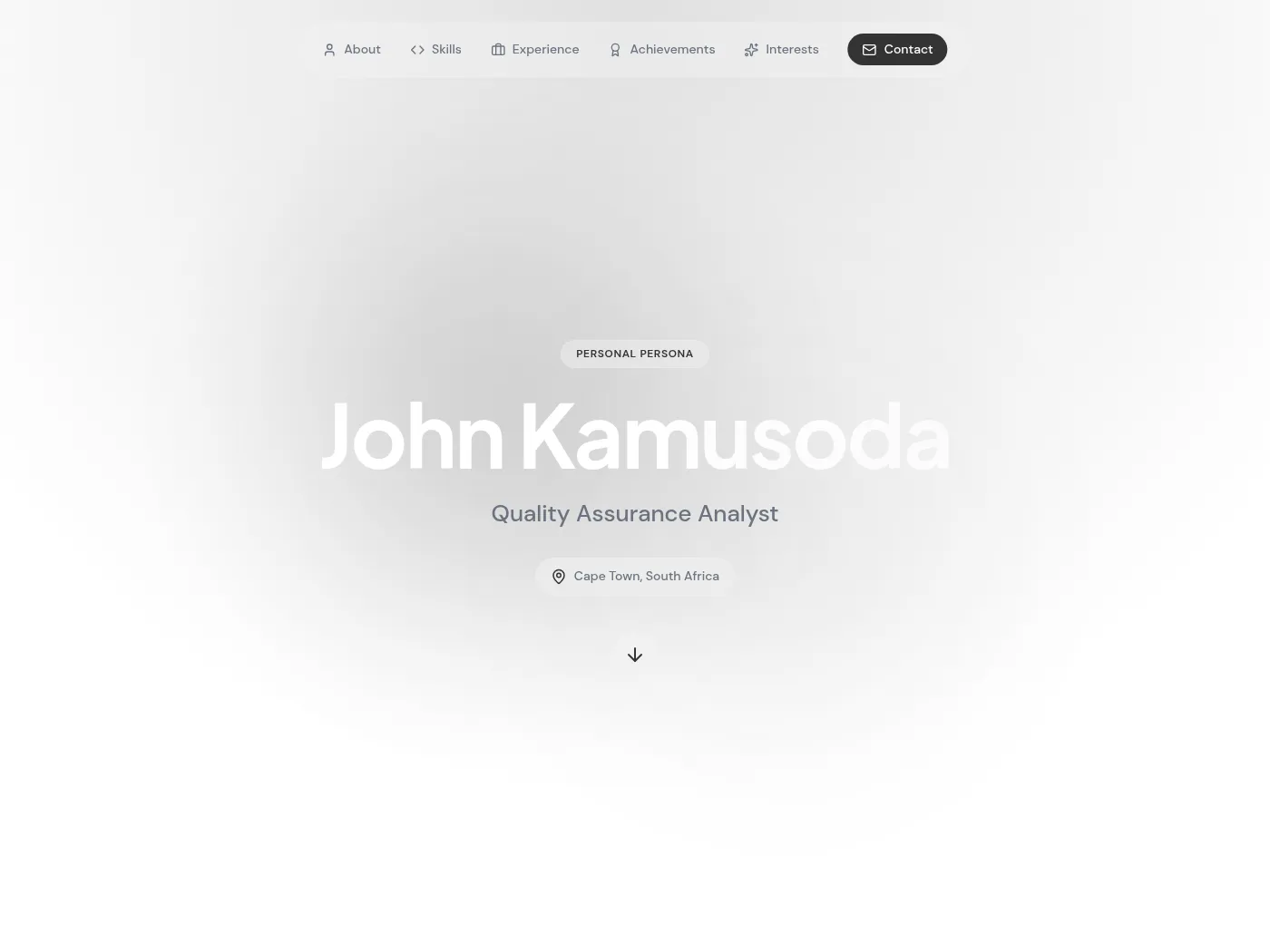 Persona Profile Webapp