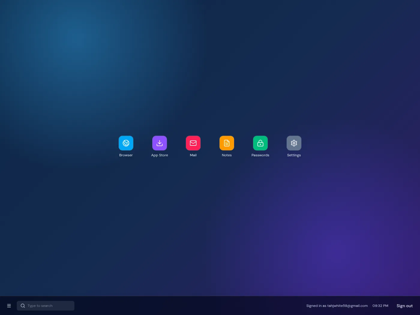 Infinity Windows Simulator