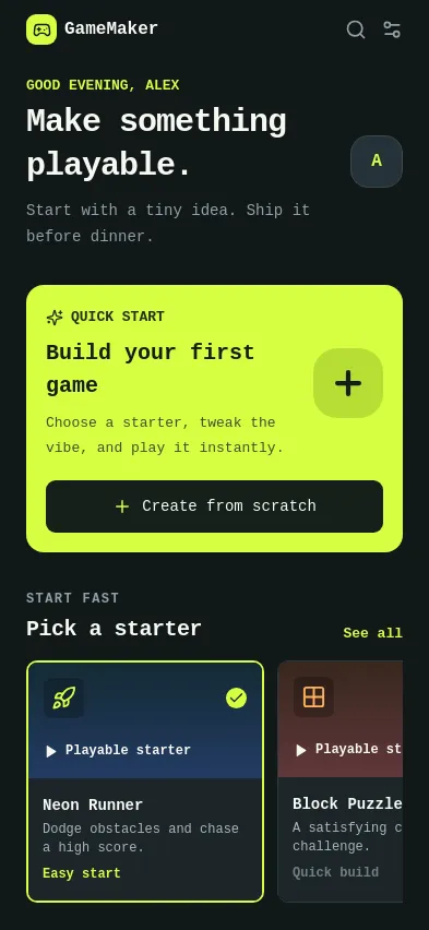 GameMaker Mobile