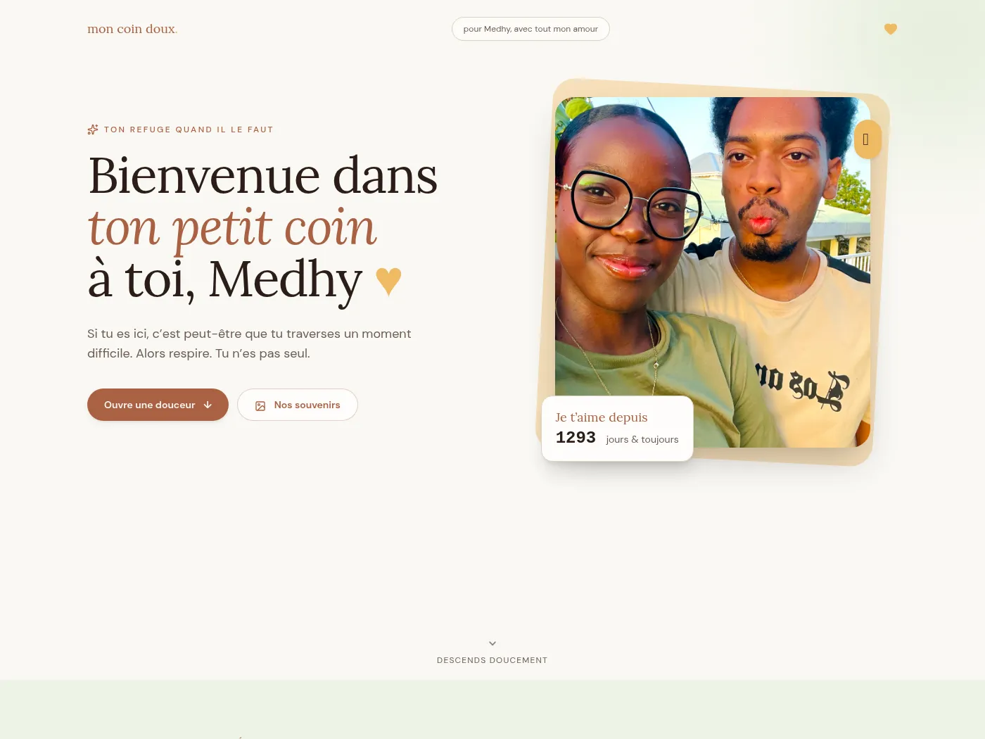 Mon Coin Doux Medhy
