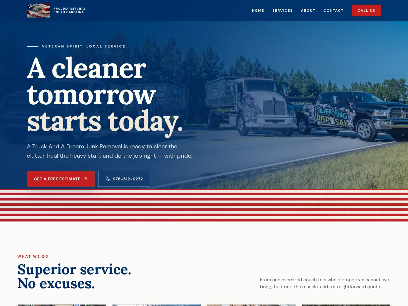 Patriotic Junk Removal Site