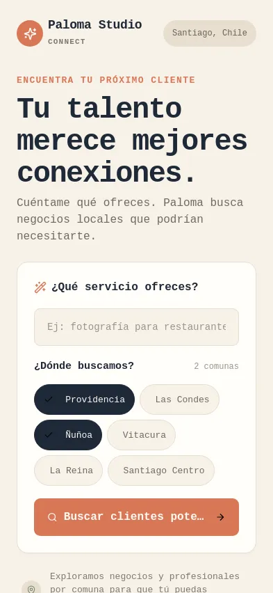Paloma Studio Connect