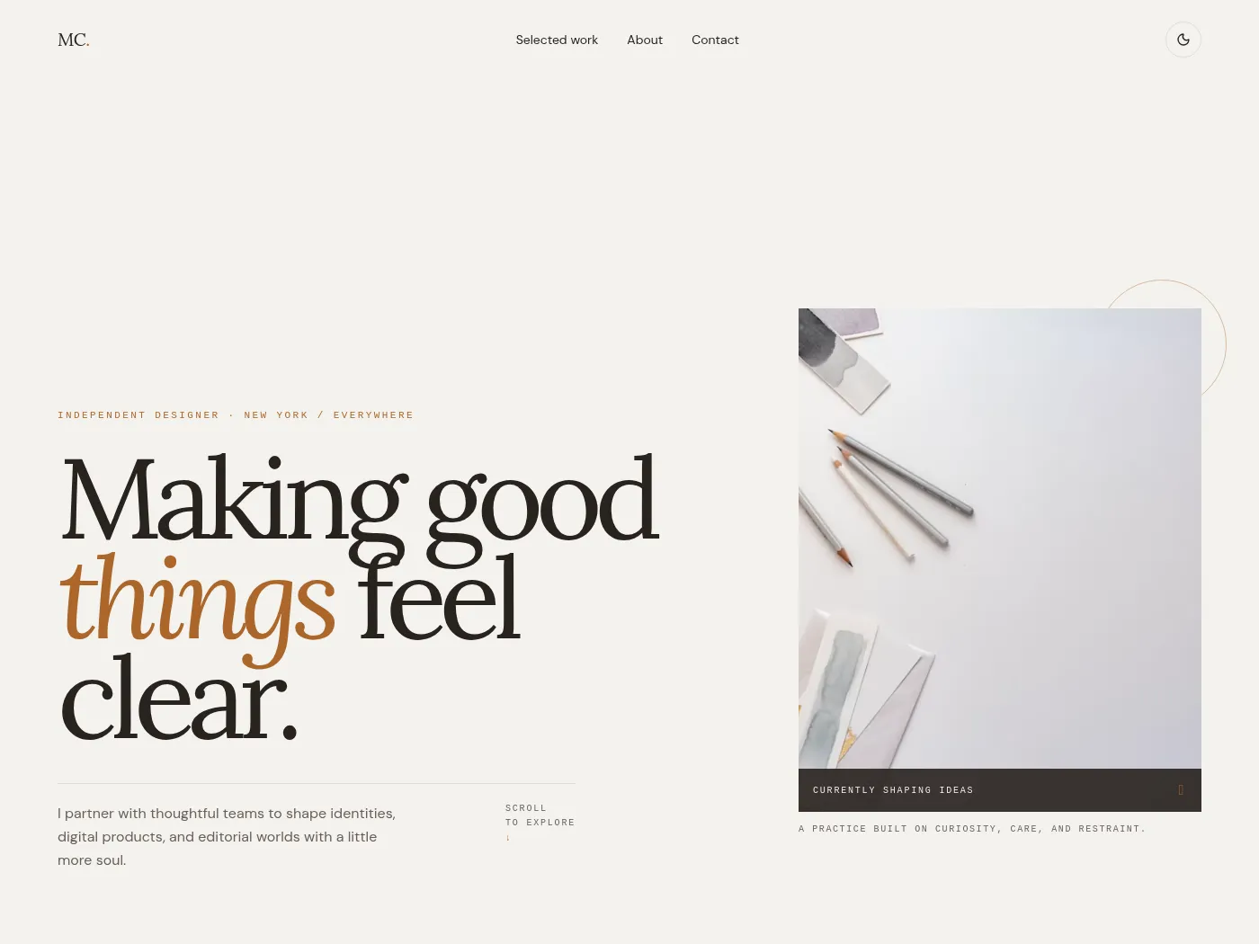 Showcase Portfolio