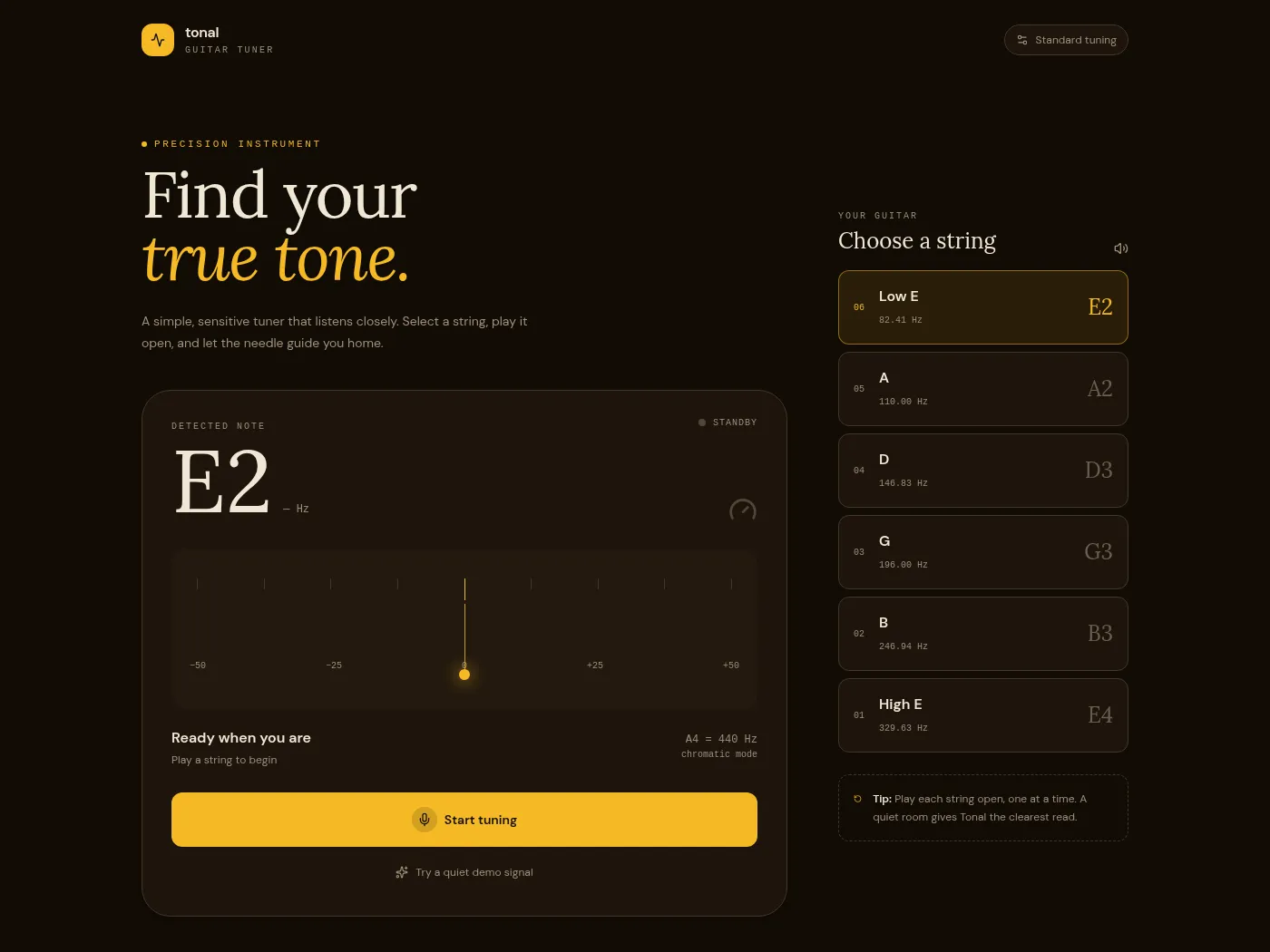 Guitar Tune Pro
