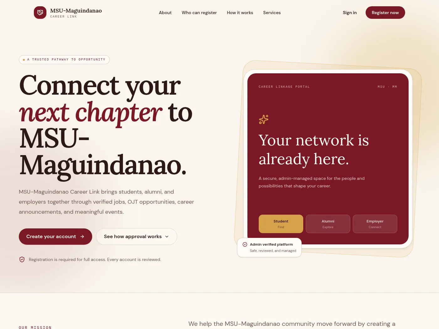 MSU-Maguindanao Career Link