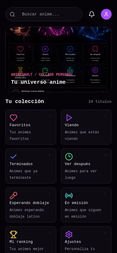 AnimeVault Mobile
