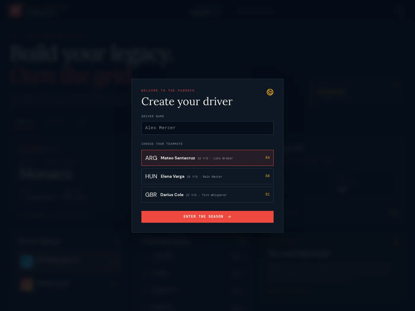 F1 Racer Pro Simulator