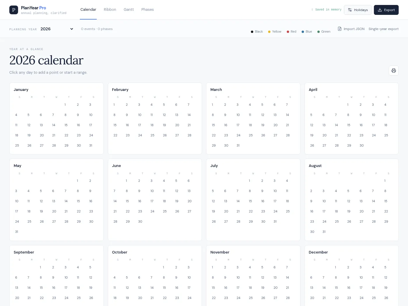 PlanYear Pro