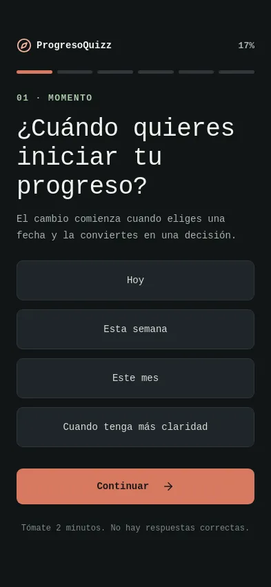 ProgresoQuiz App