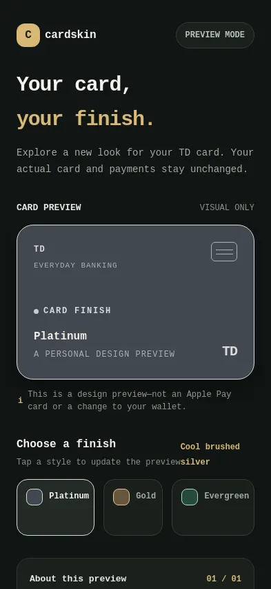 CardSkin Wallet
