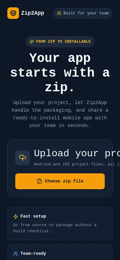Zip2App Magic