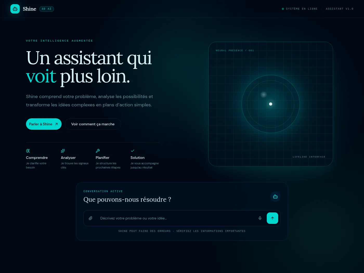 Shine 3D AI Assistant