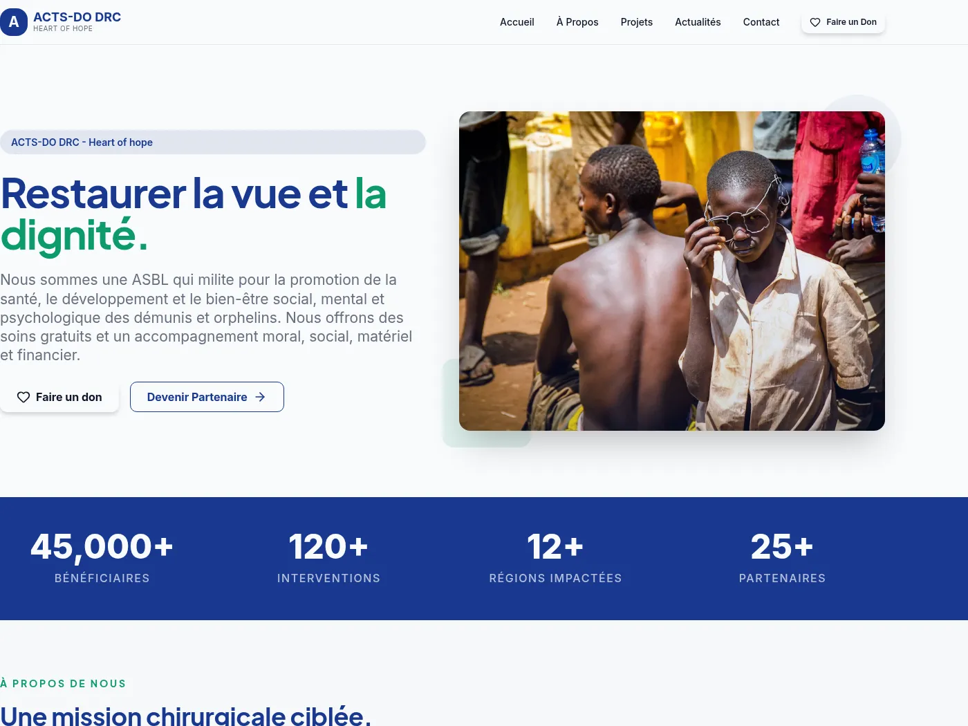 ACTS-DO DRC Credible Site