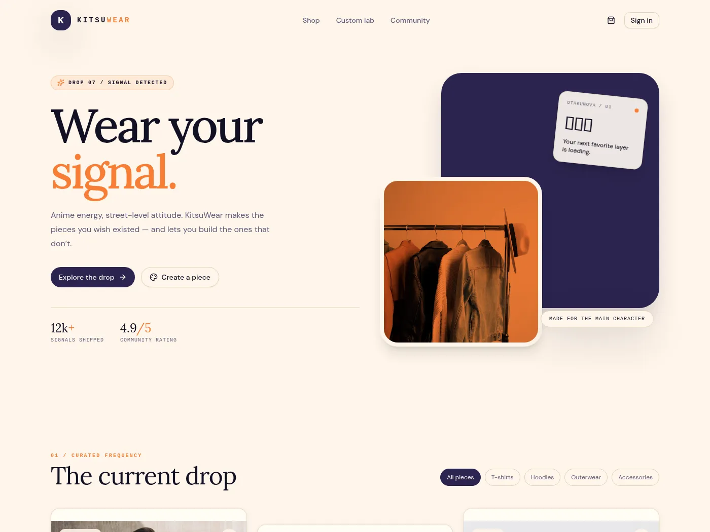 KitsuWear Platform