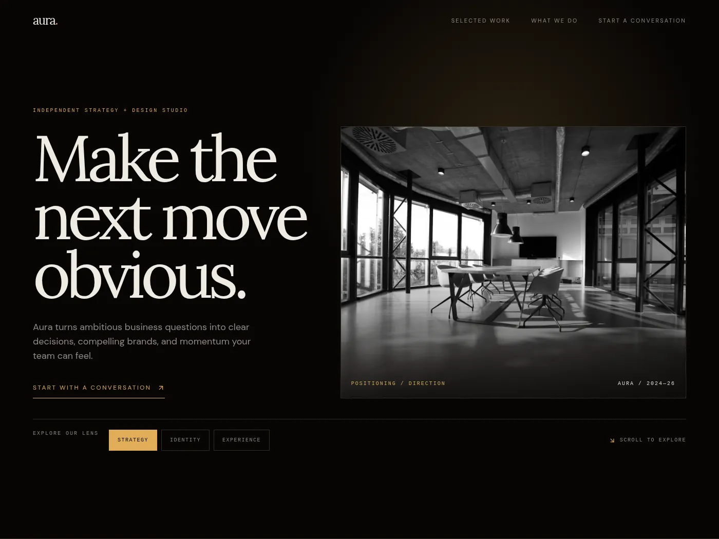 Aura Business Site