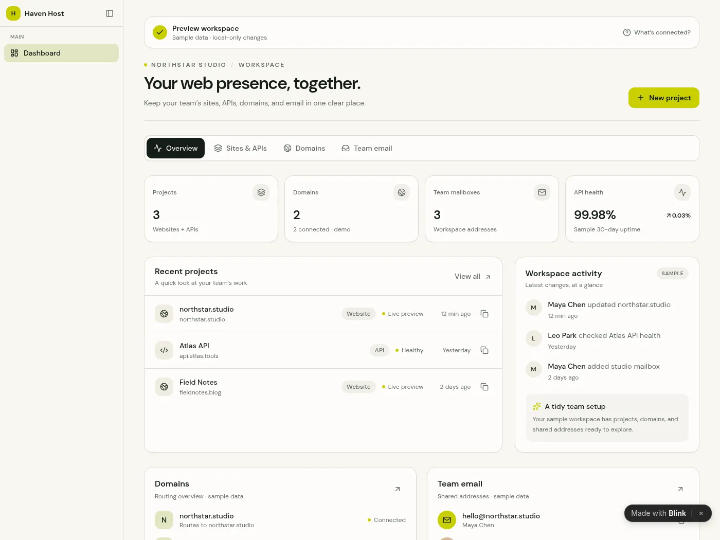 Free WebHost Platform