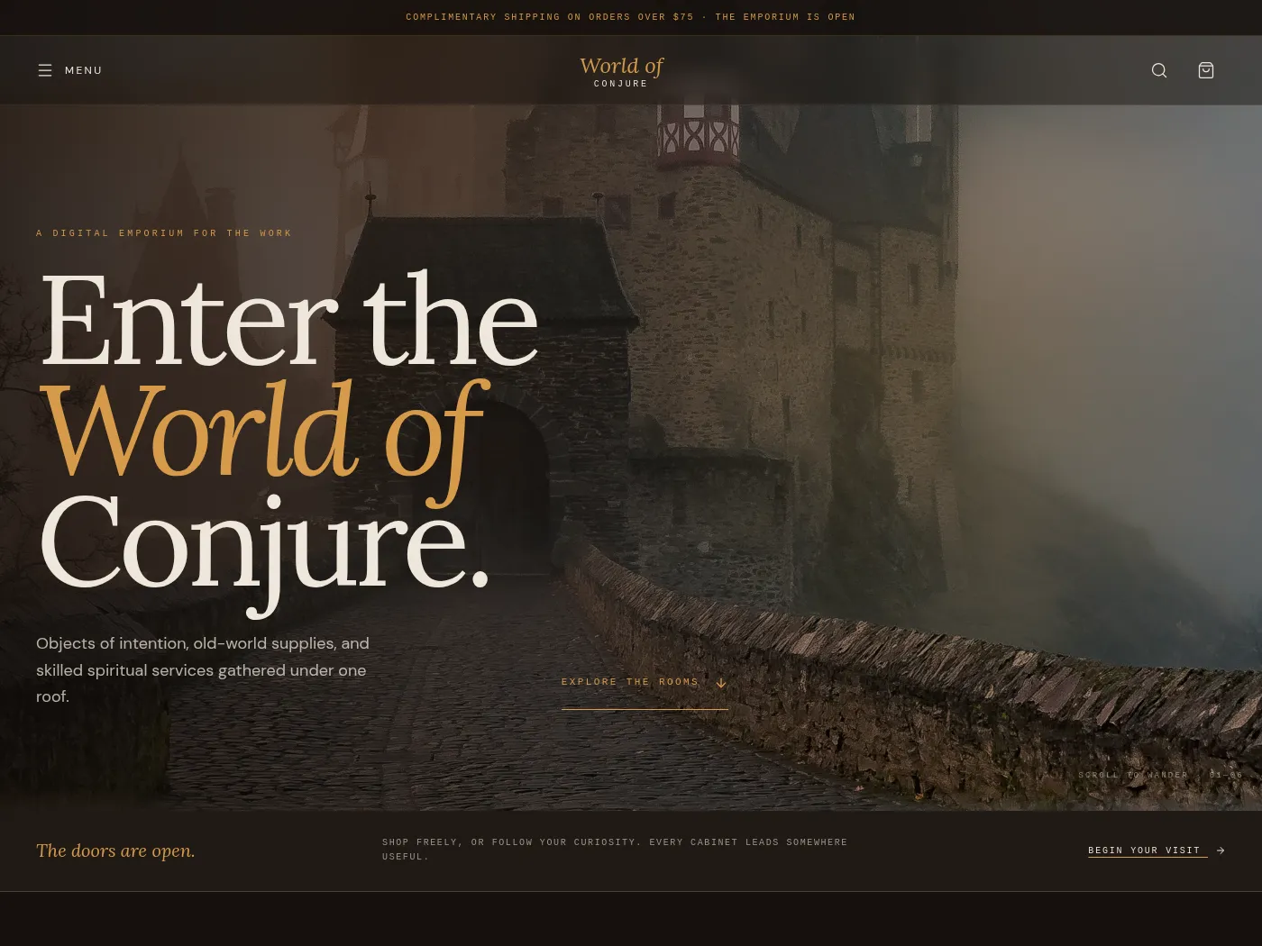 Conjure Emporium Experience