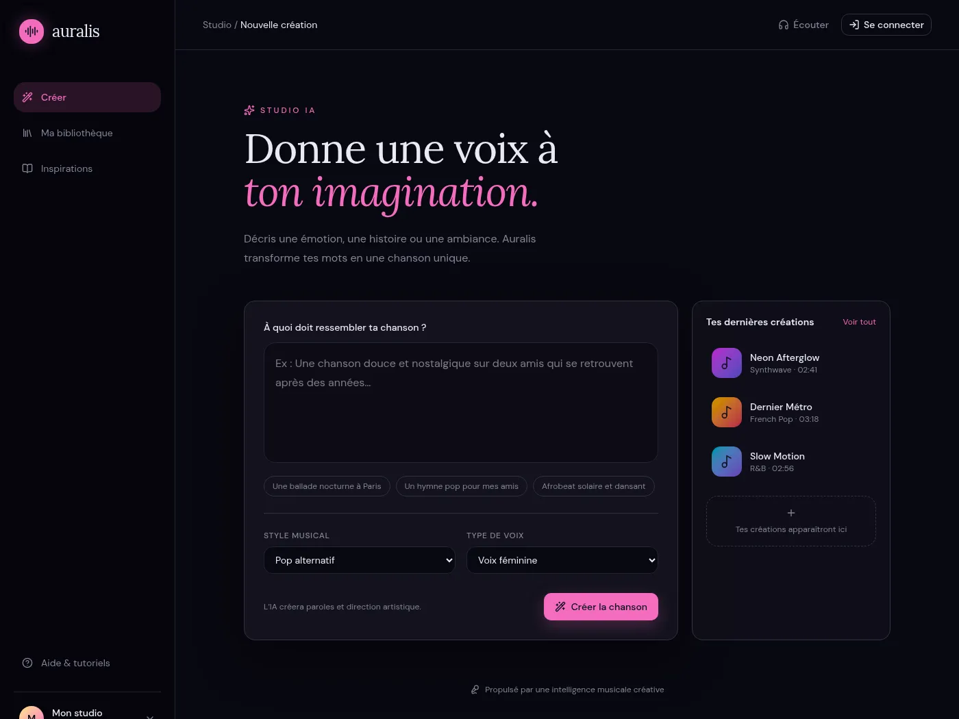 AI Song Generator Hub