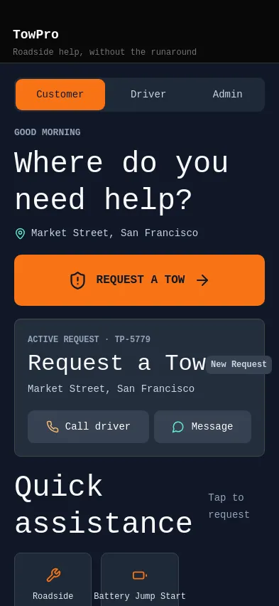 TowPro Mobile Suite