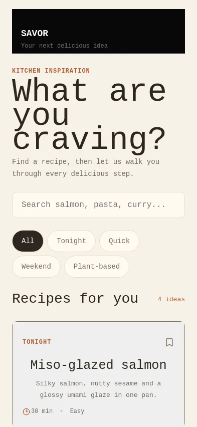 Recipe Explorer App