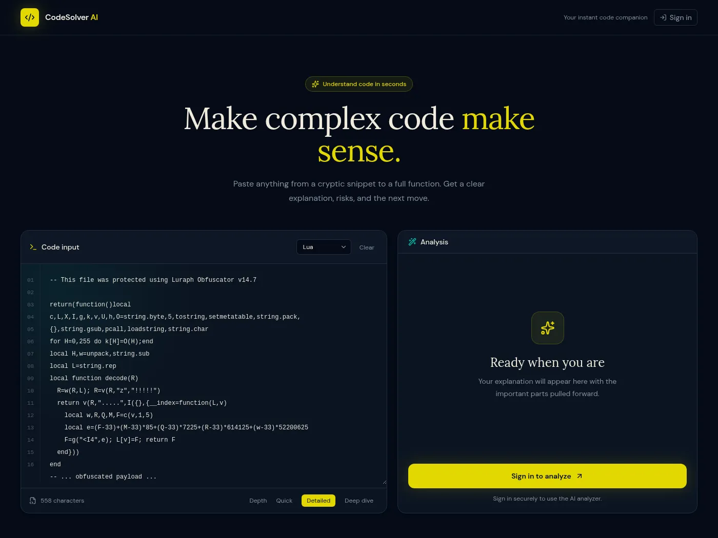 CodeSolver AI