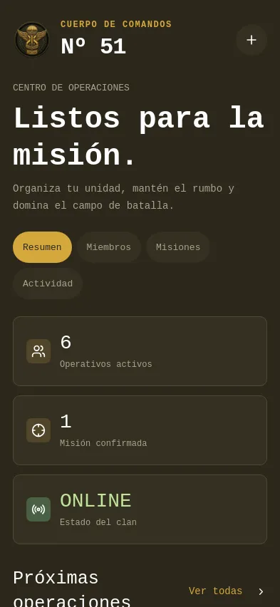 Comando 51 Clan App