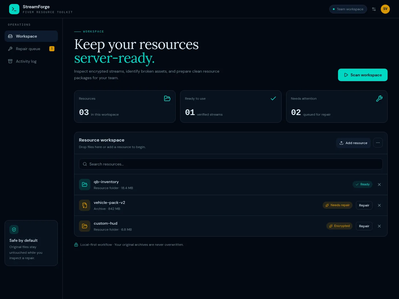 FiveM Stream Fixer